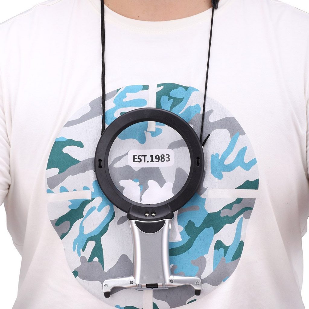 Hands Free Lighted Reading Magnifier - Safety Aid Inc.